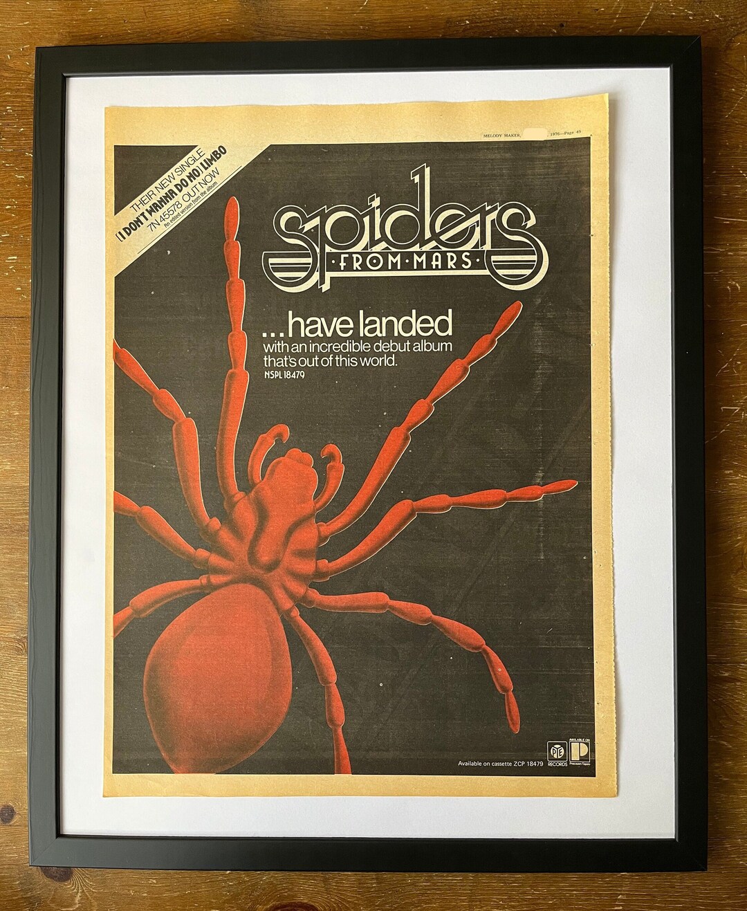 Spiders From Mars, Spiders From Mars. Rare, Original, Authentic ...