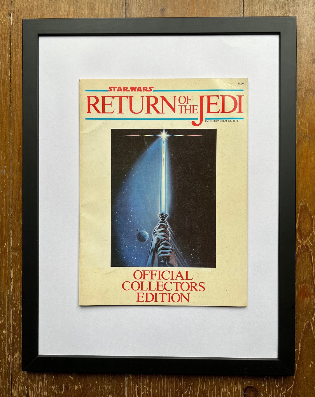 Star Wars, Return of the Jedi Official Collectors Edition. Rare ...
