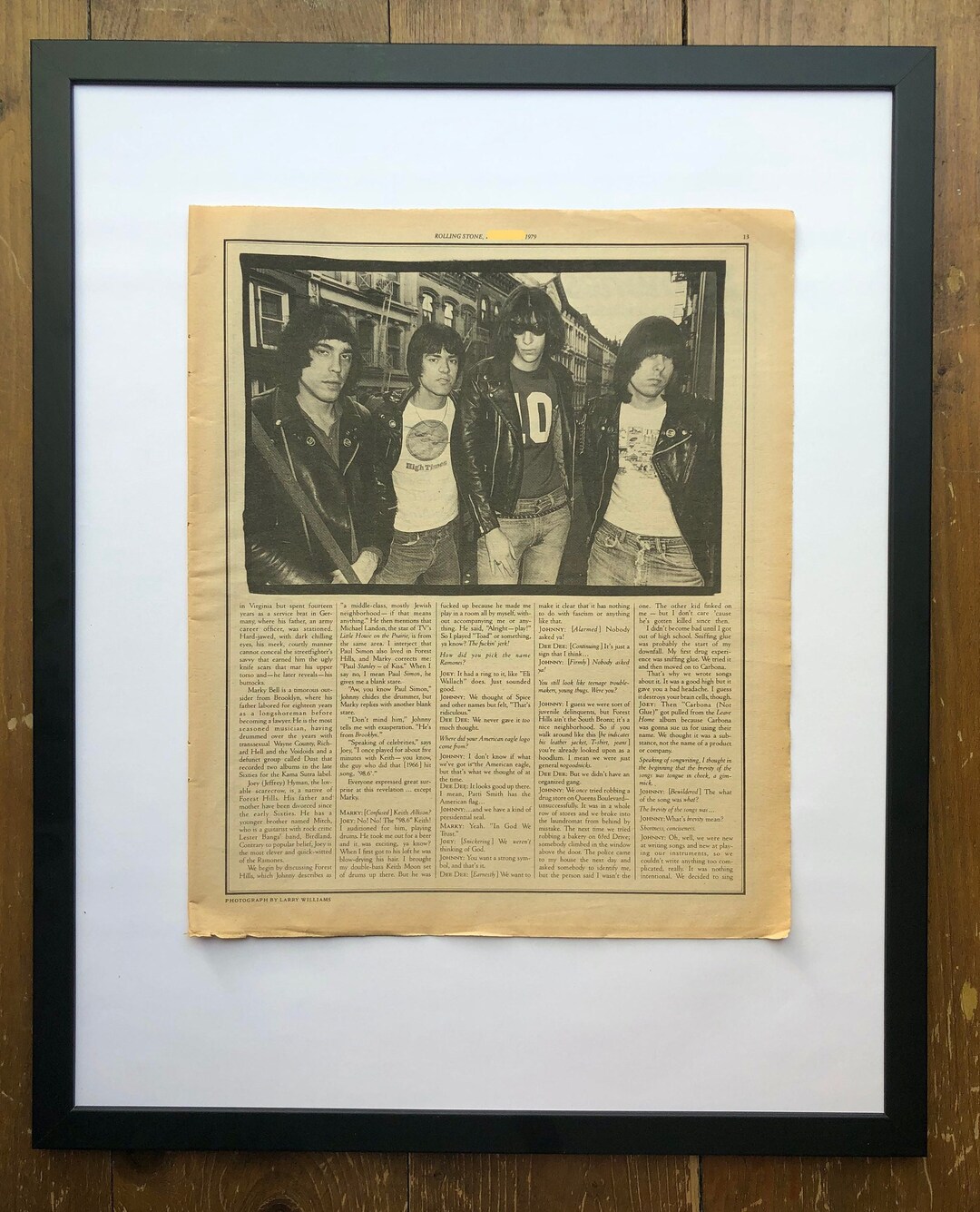 Ramones. Rare, Original, Authentic, Vintage Poster From 1979 - Etsy