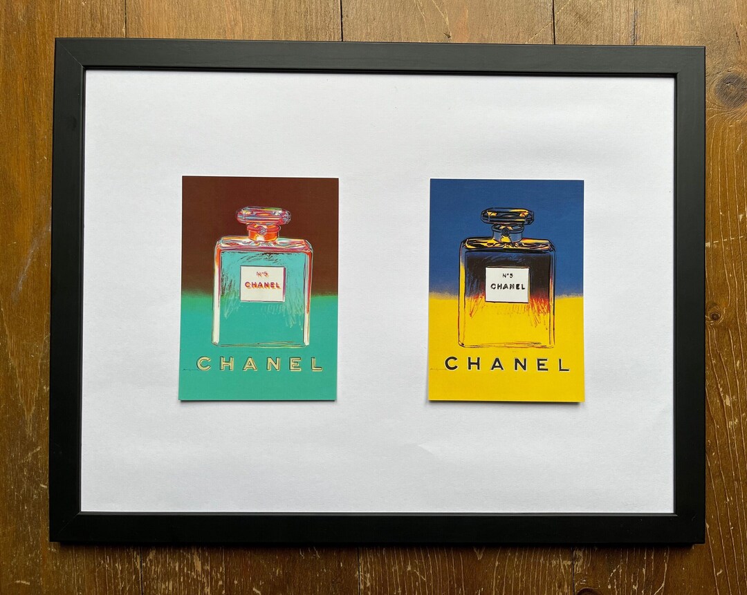 Andy Warhol, Chanel Number 5. 2 X Rare, Original, Authentic, Vintage ...