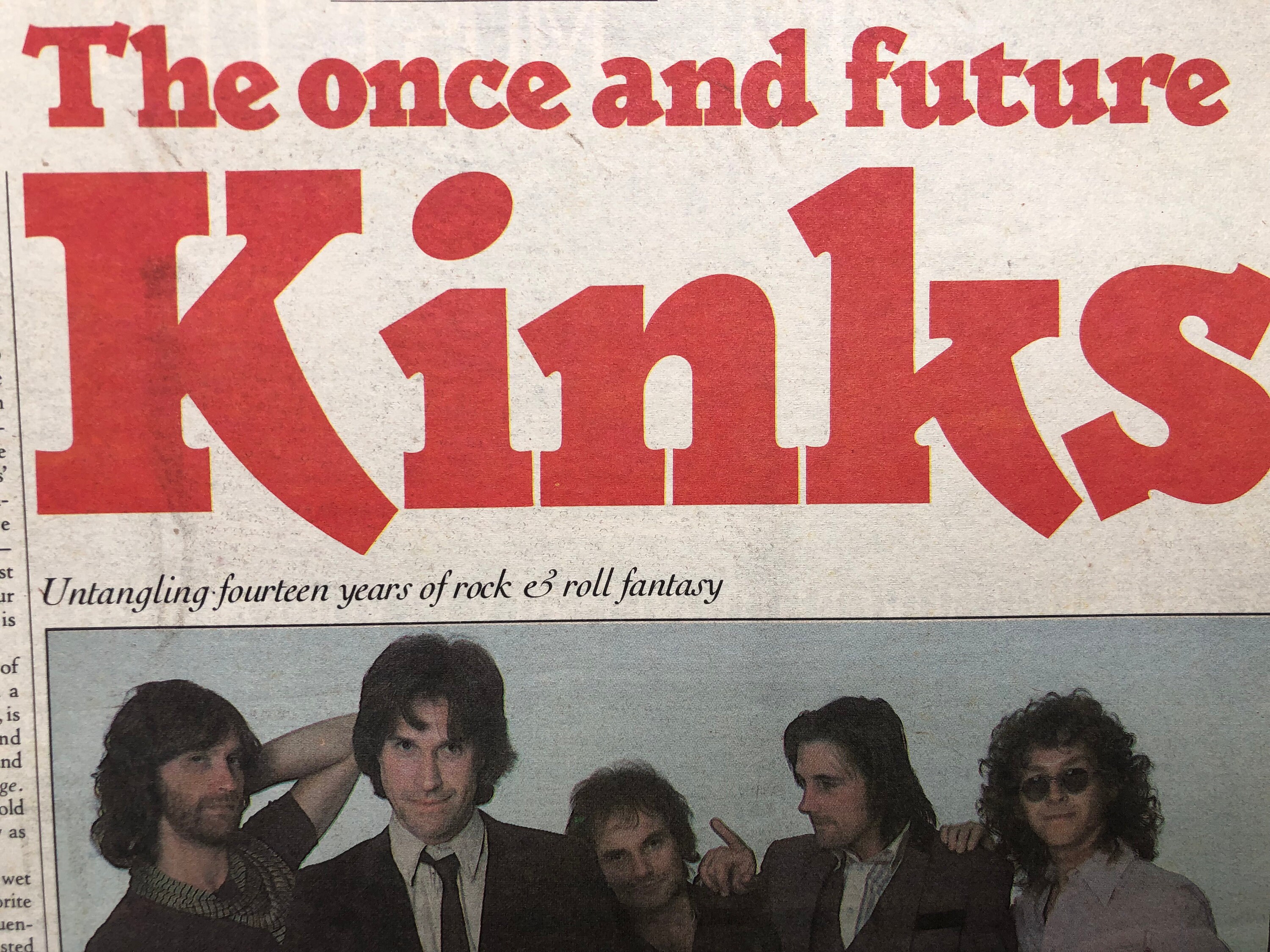 The Kinks. Rare, Original, Authentic, Vintage Poster From 1978 - Etsy