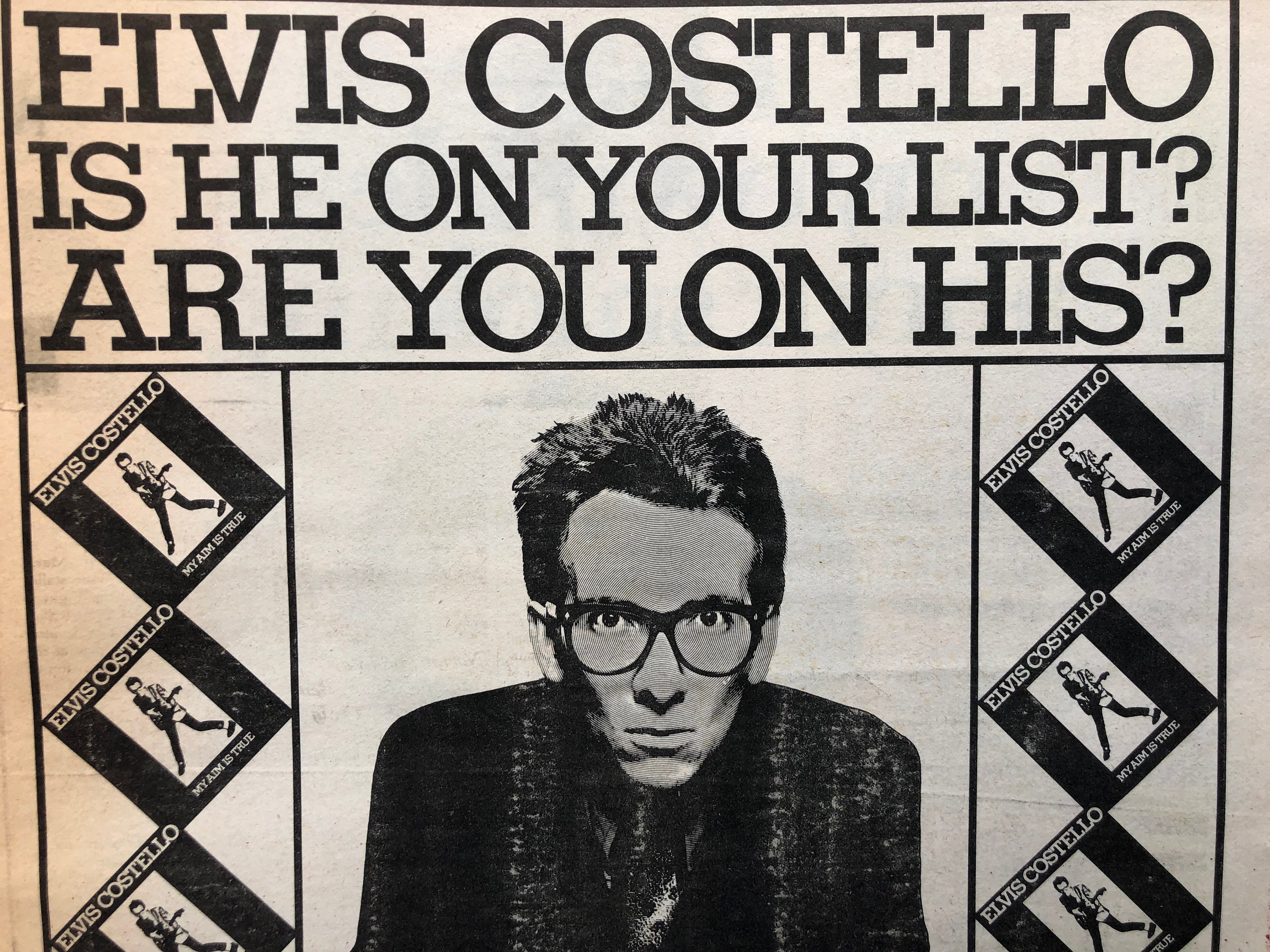 Elvis Costello My Aim Is True