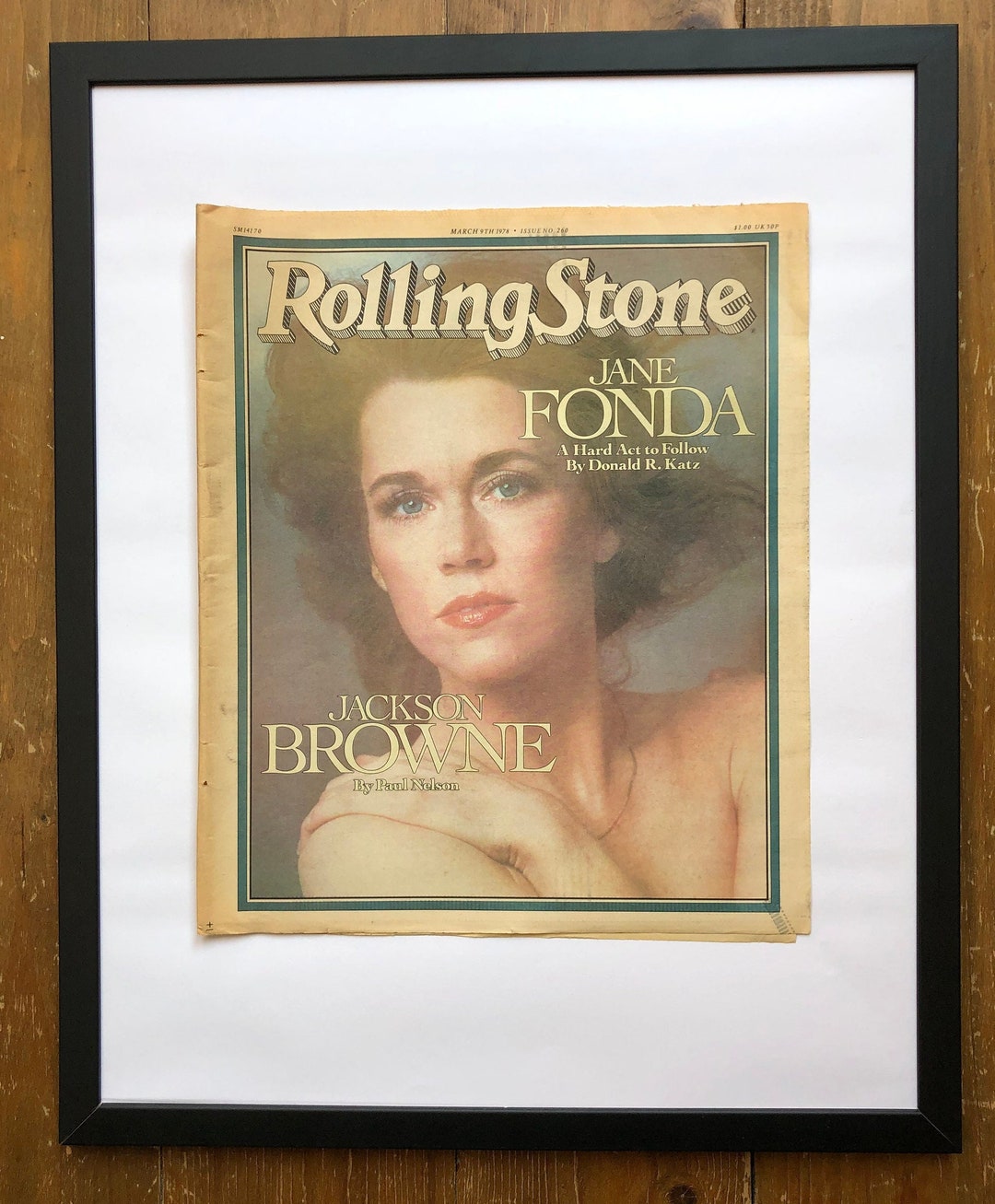 Jane Fonda Cover. Rare, Original, Authentic, Vintage Poster From 1978 ...