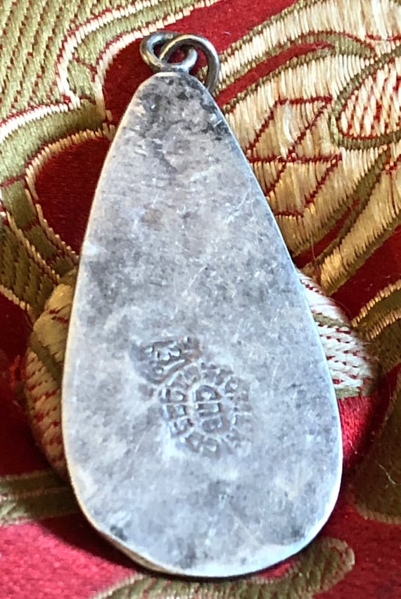 Indigenous Design, Vintage Sterling Silver Pendant, B… - Gem