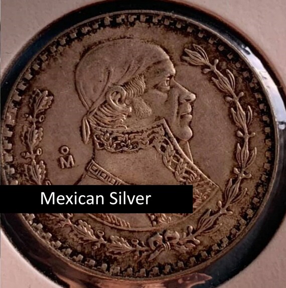 Mexican Silver Coins Pesos and Centavos | Etsy