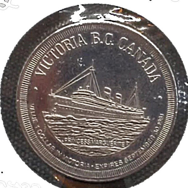 Victoria Bc Token - Etsy