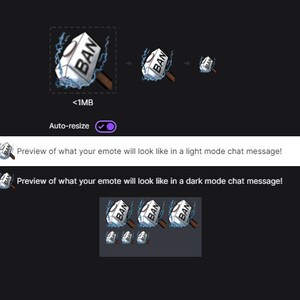Twitch Emote || Ban Hammer Emote Electric || Ban Hammer for Twitch ...