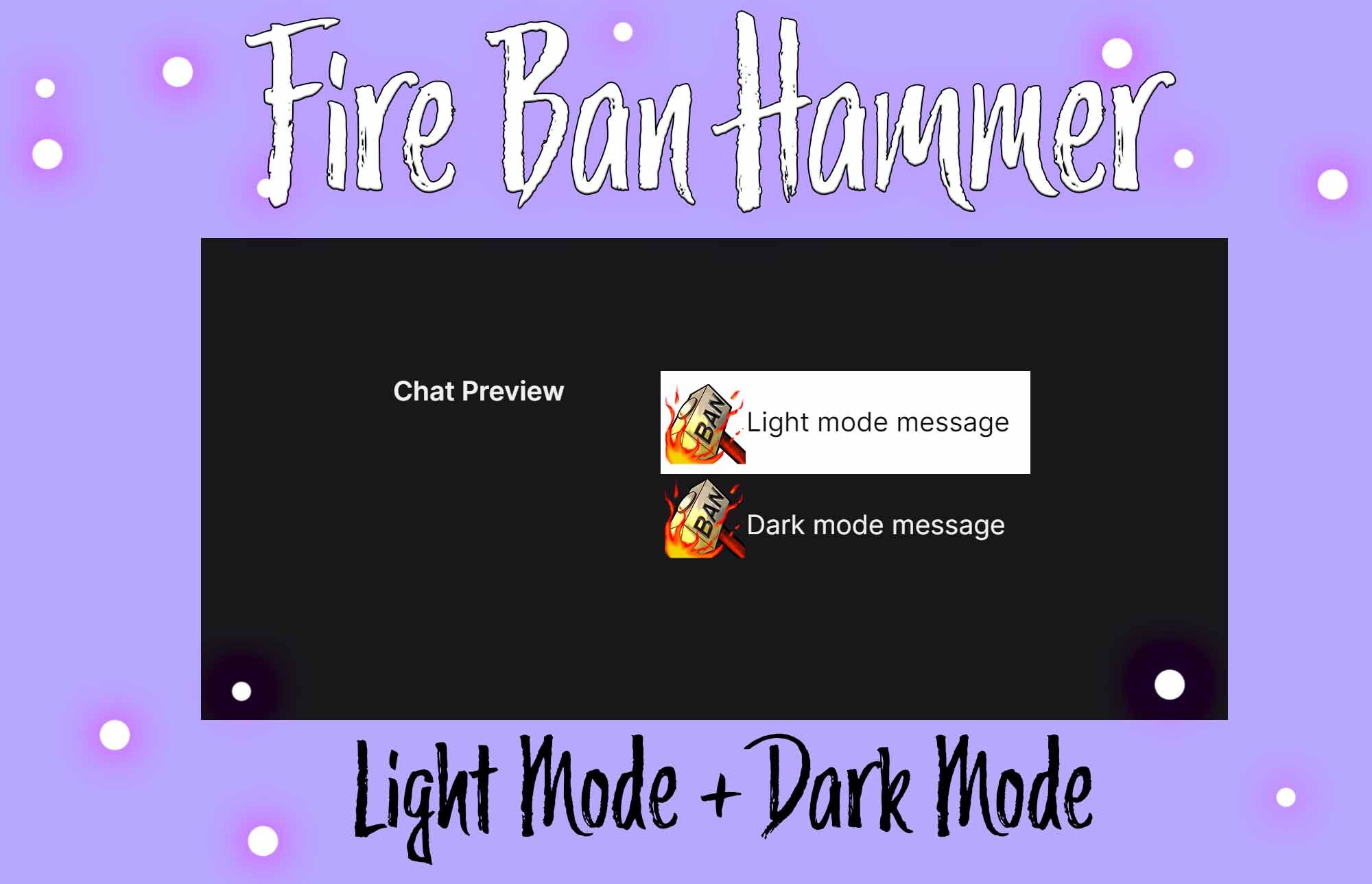 Twitch Emote || Ban Hammer Emote Fire || Ban Hammer for Twitch/youtube ...