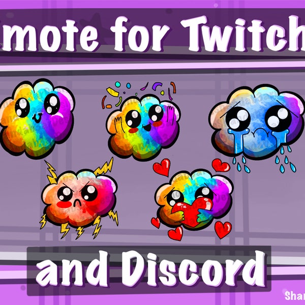 Discord Cloud Emotes - Etsy