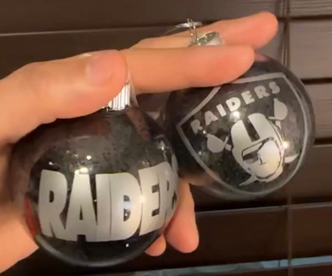 Raiders Christmas Ornament - Etsy
