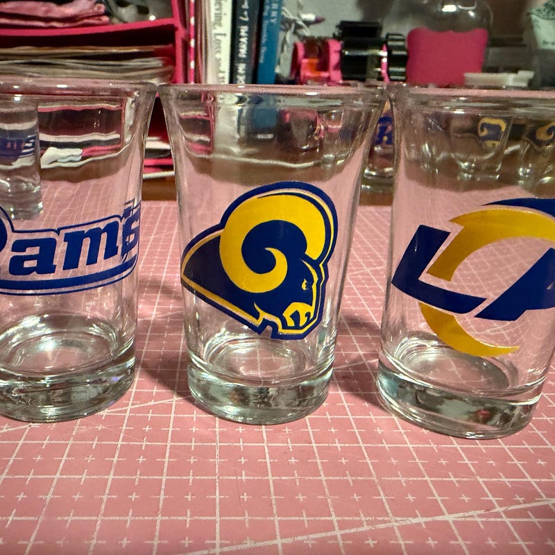 Shot Glass Football Teams - Etsy