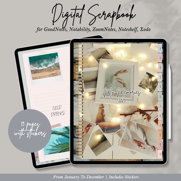 Goodnotes Scrapbook - Etsy