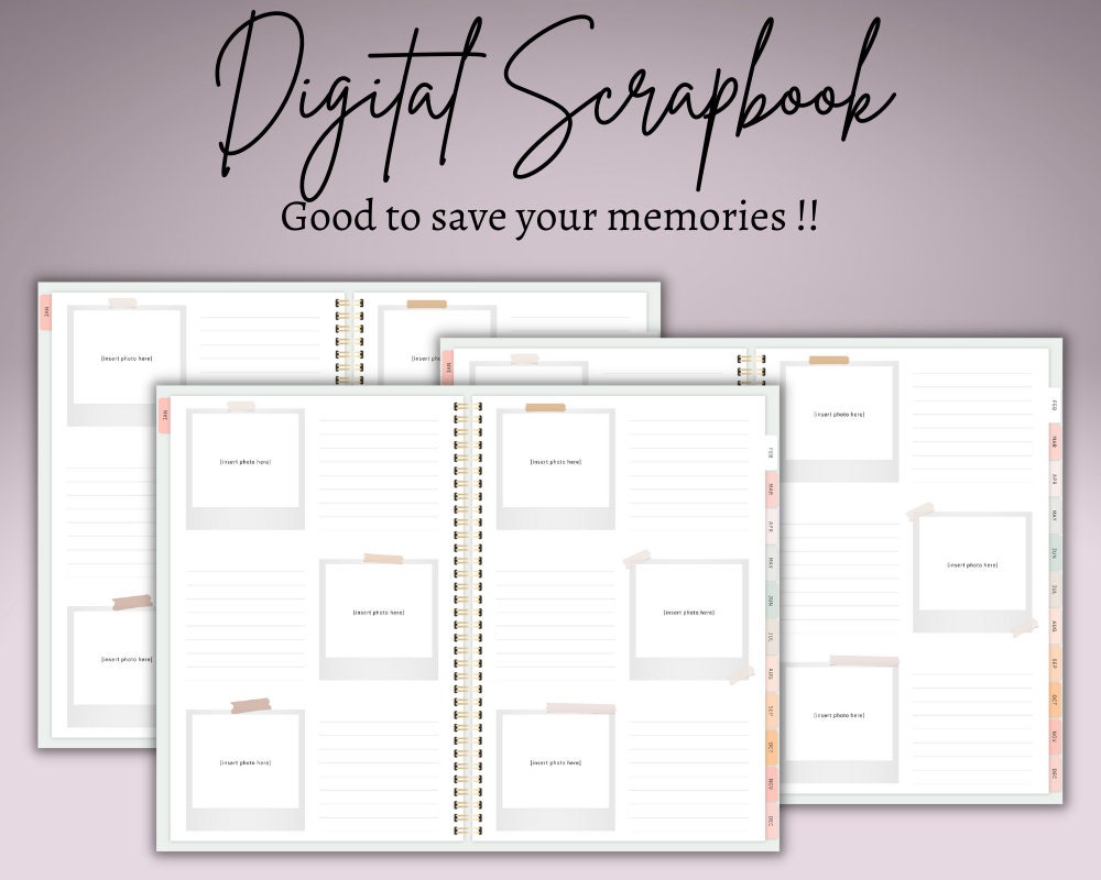 Digital Scrapbook | Memory Book | Photo Album | Memory Keeper W ...