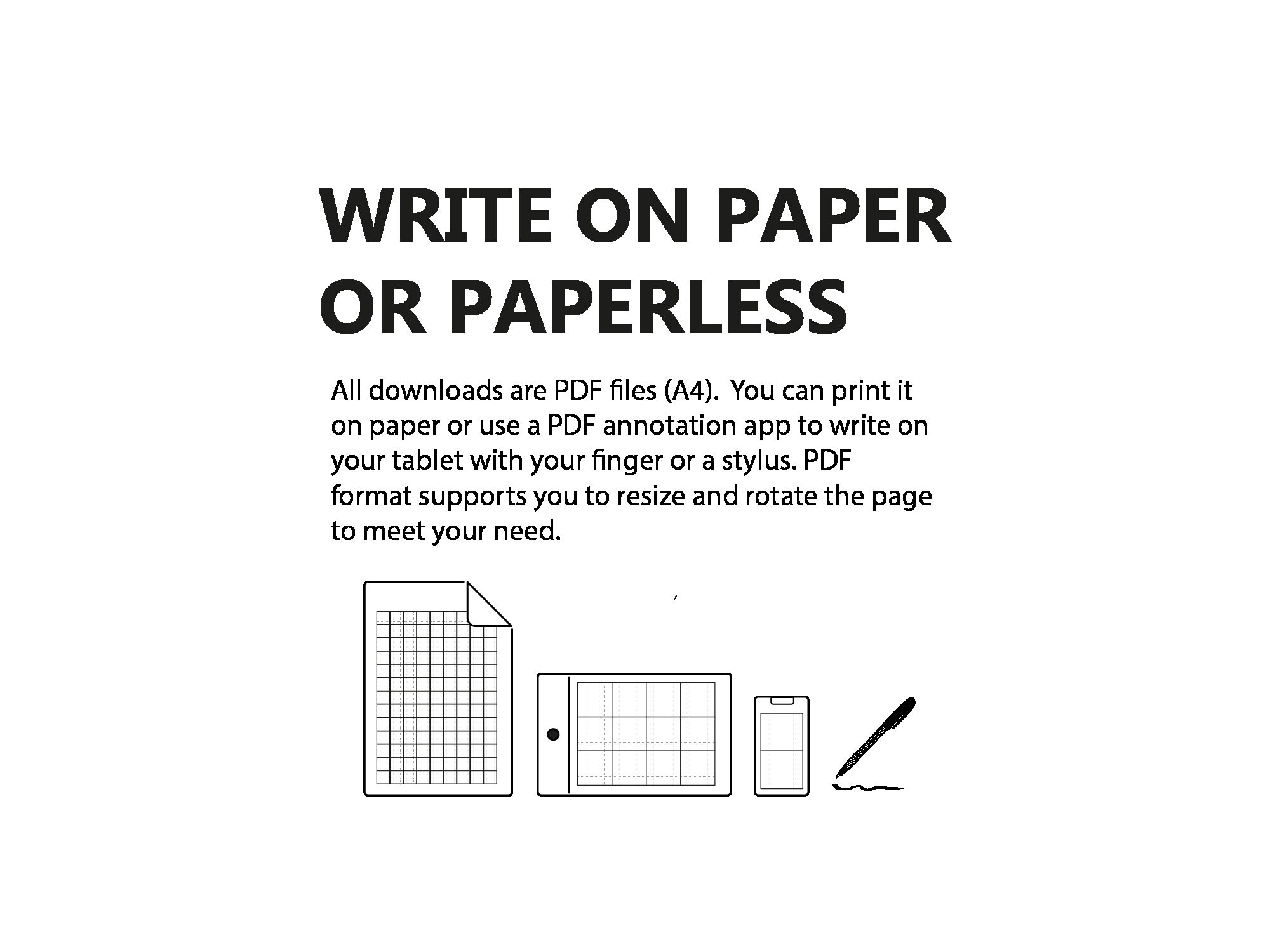 Chinese Writing Template Pack (5 Designs Included) | Chinese Writing ...