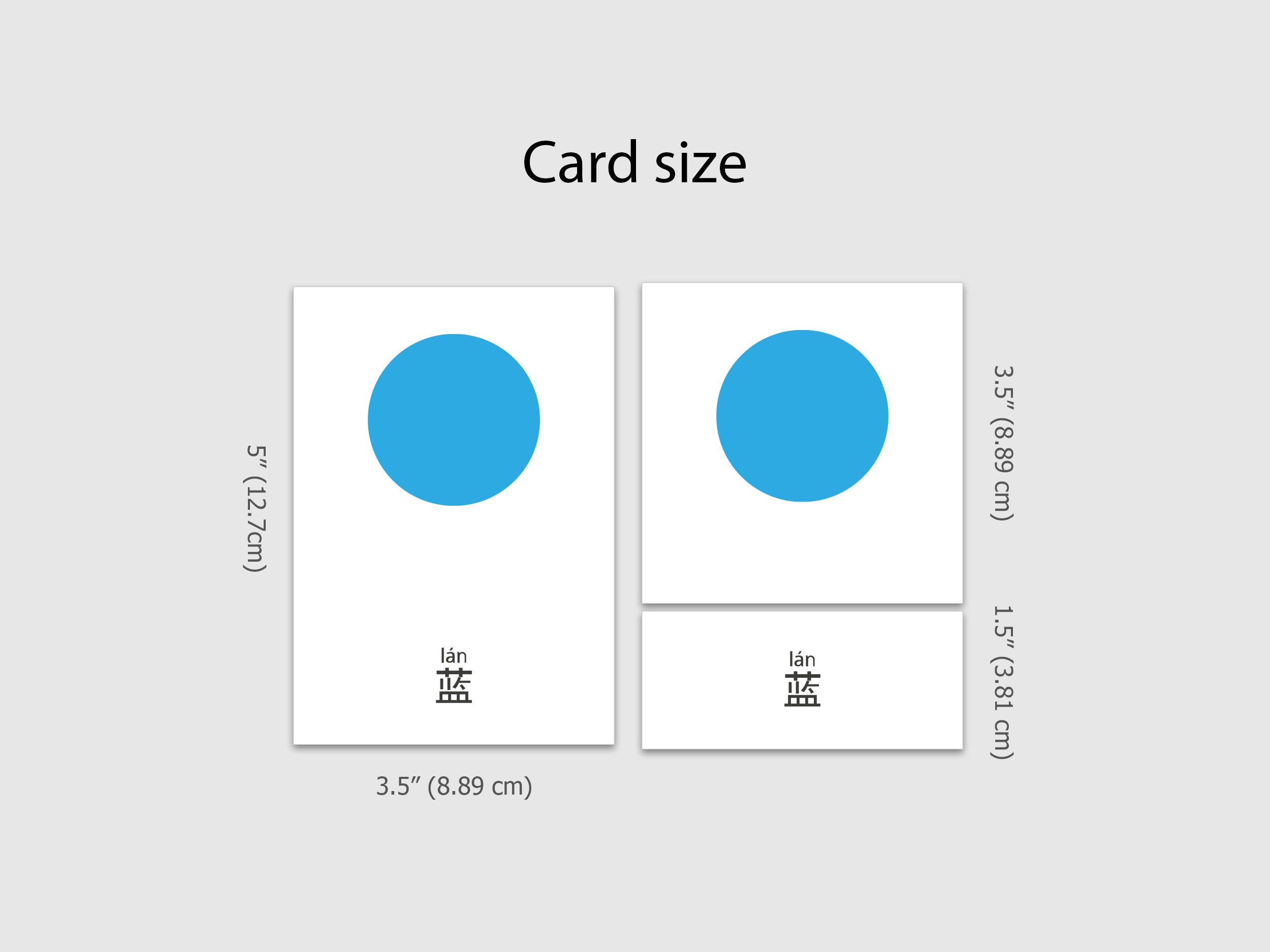 10 Colours Flashcards in Simplified and Traditional Chinese Colours in ...