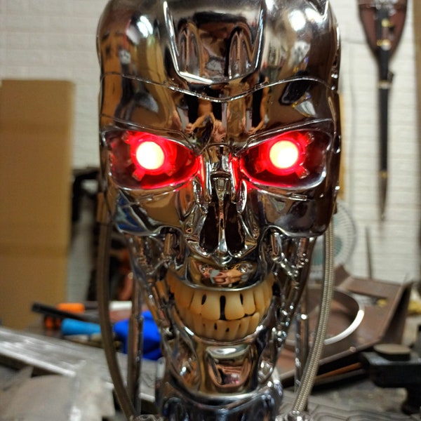 Terminator Skull - Etsy