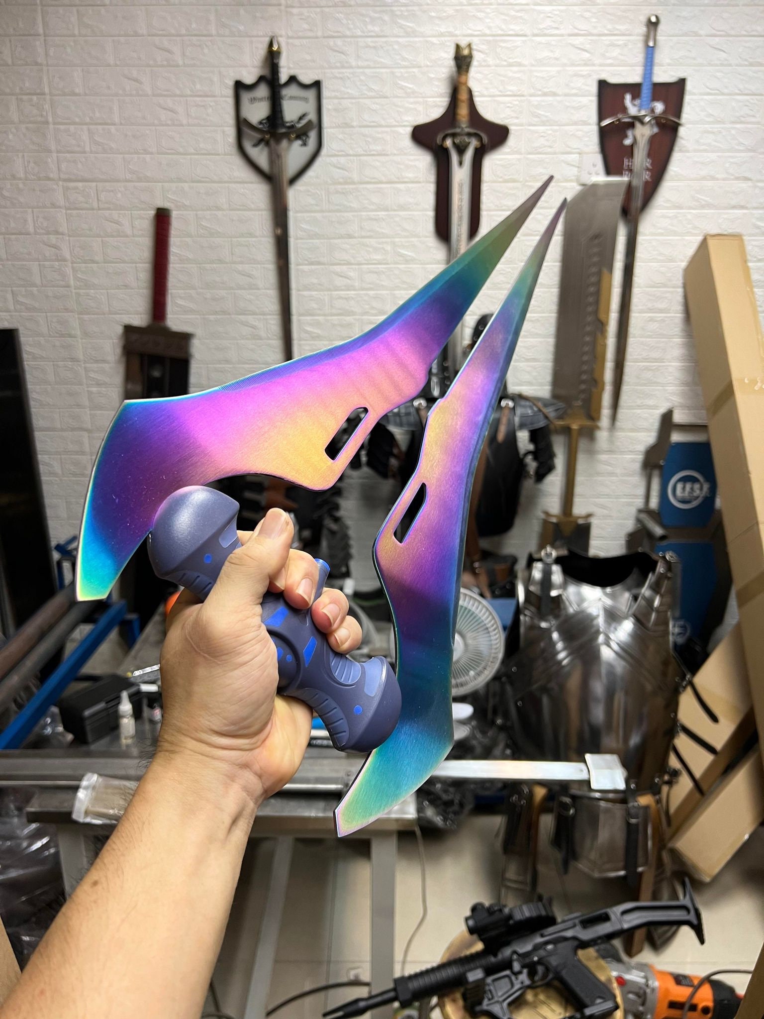 Halo Plasma Sword Energy Blade Metal Cosplay Weapon Prop - Etsy UK