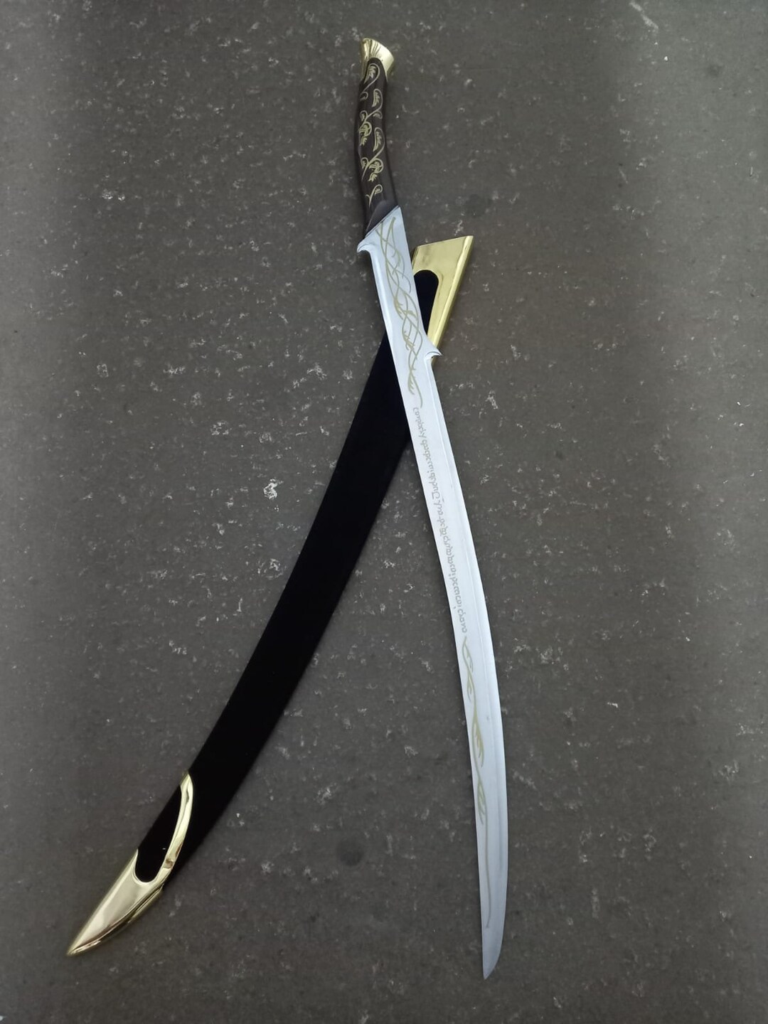 LOTR Aragorn Awen Elf Knife Sword Blade Cosplay Metal Weapon Prop - Etsy