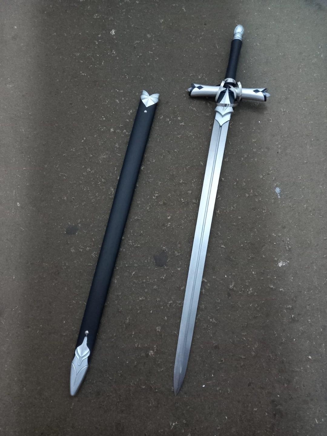 FGO Zero White Jeanne Alter Sword Blade Classic Version Metal Cosplay ...
