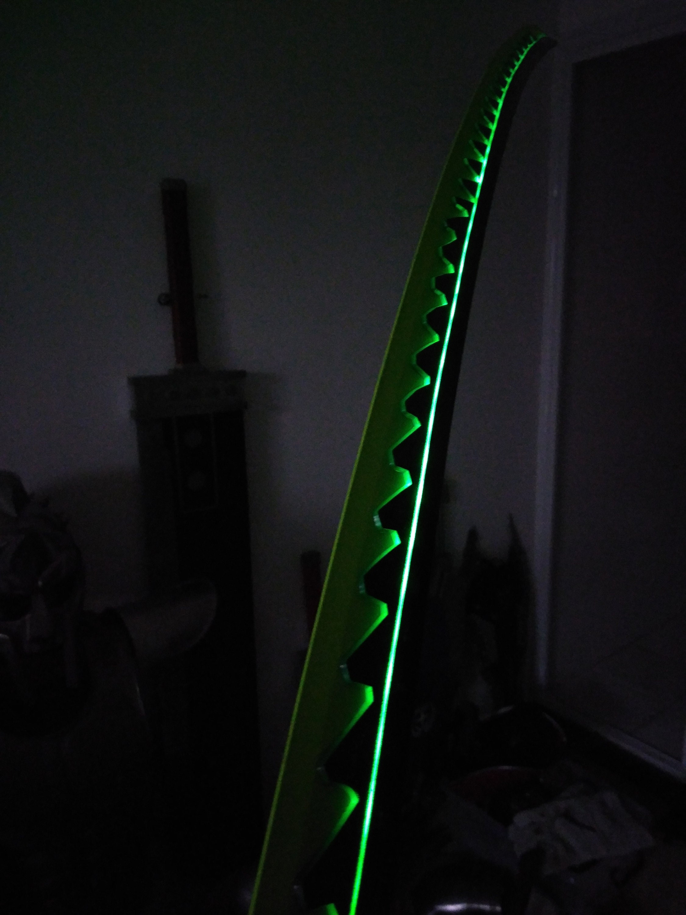 Overwatch Genji Katana Sword OW LED Blade Cosplay Metal Weapon - Etsy UK