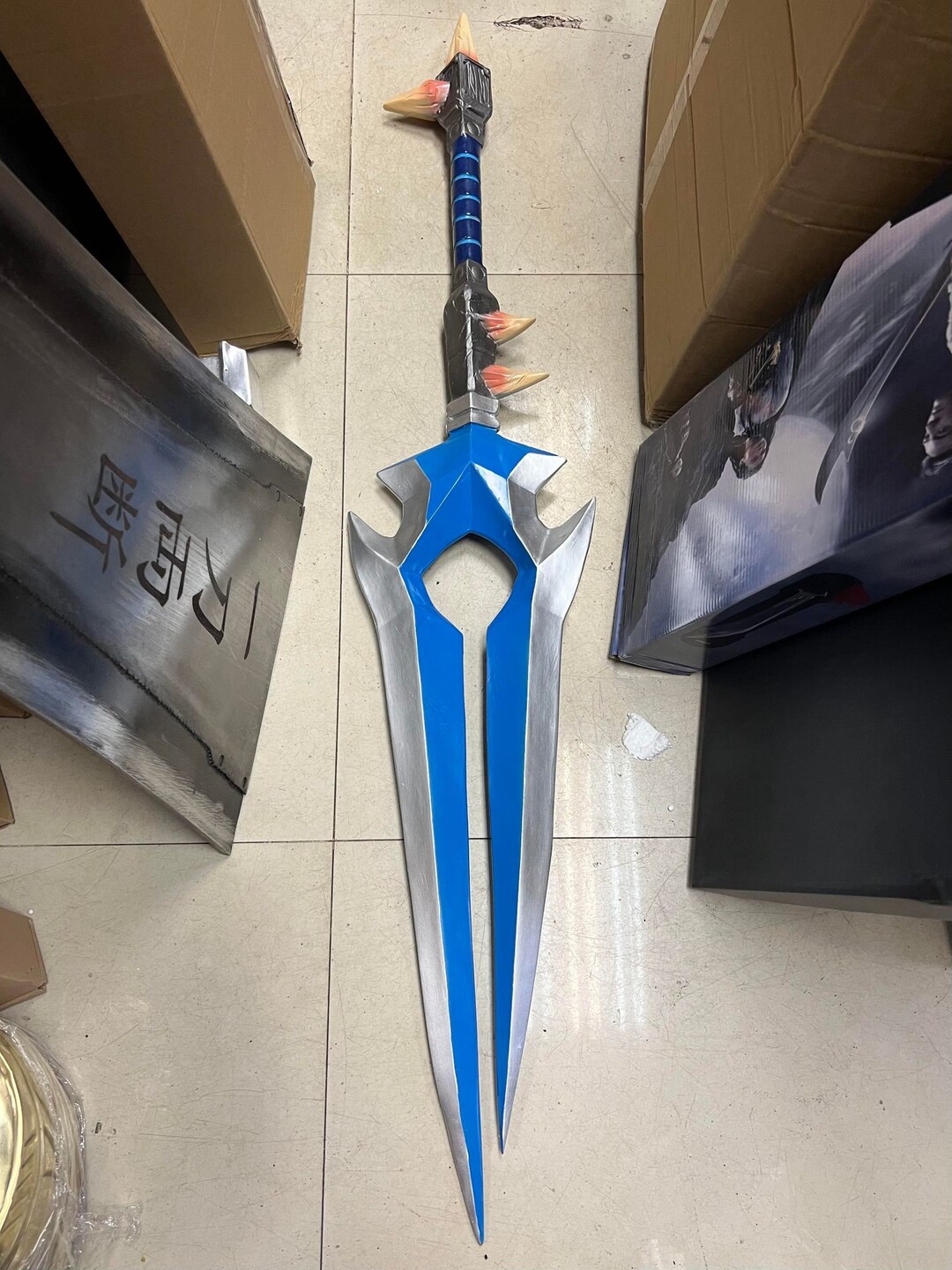 Warcraft Thunderfury Blessed Blade of the Windseeker Wind Blade Sword ...
