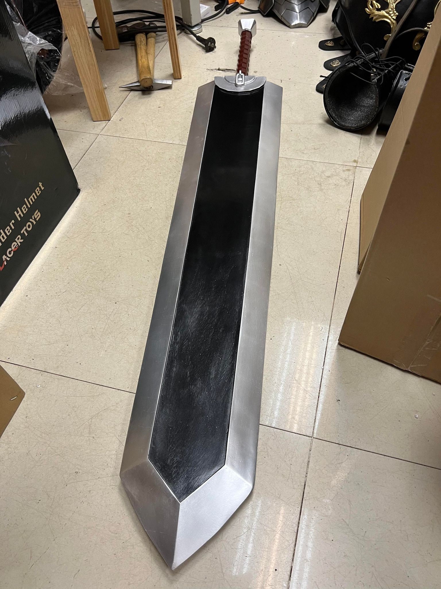 Berserk Dragon Slayer Sword Greatsword PVC Version Cosplay - Etsy UK