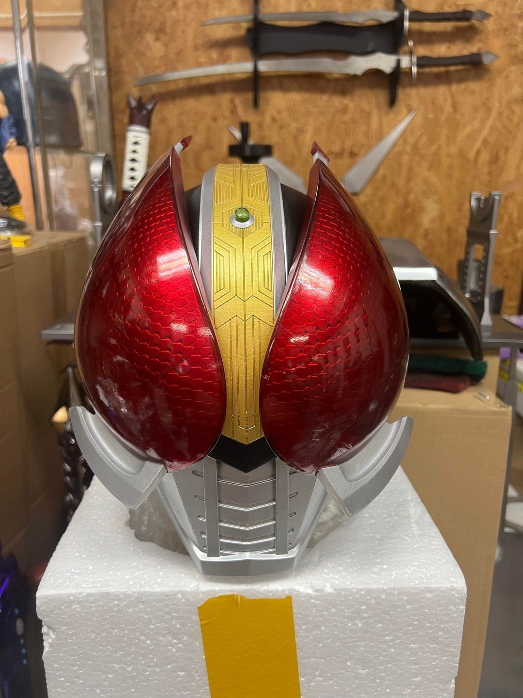 Den O Den-o Kamen Rider Helmet Masked Rider Cosplay Prop - Etsy