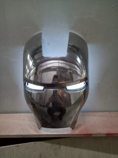 Iron Man Mask Helmet Metal Cosplay Prop - Etsy