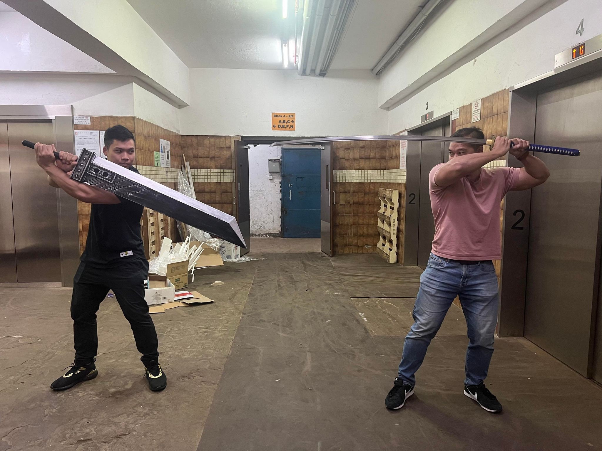 FF7 Buster Sword Blade Metal Cosplay Weapon Prop - Etsy UK