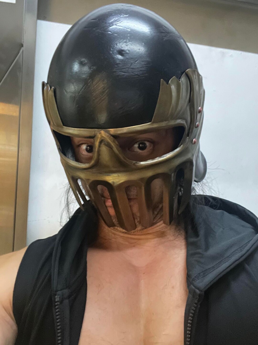 Hokuto No Ken Fist of the North Star Jaki Jagi Metal Steel Helmet Mask ...