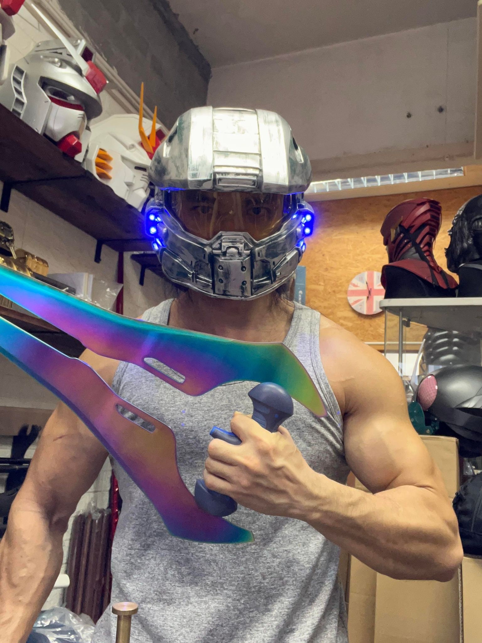 Halo Plasma Sword Energy Blade Metal Cosplay Weapon Prop - Etsy UK