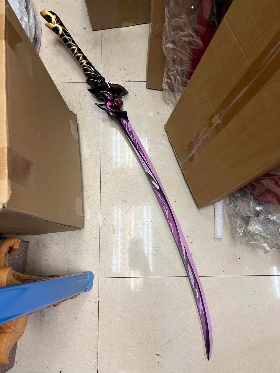Genshin Impact Musou No Hitotachi Ei the Shogun Sword Blade - Etsy Hong ...