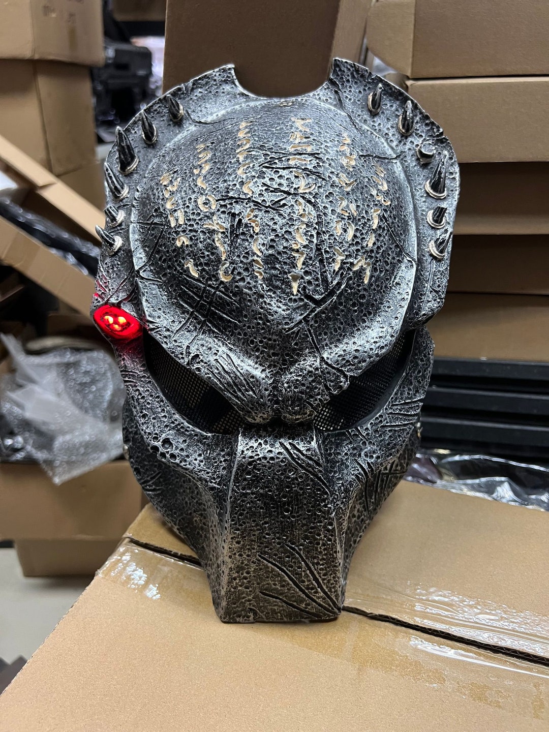 Halloween Costume Predator Alien 1.0 Mask Monster Party Wearable Helmet ...