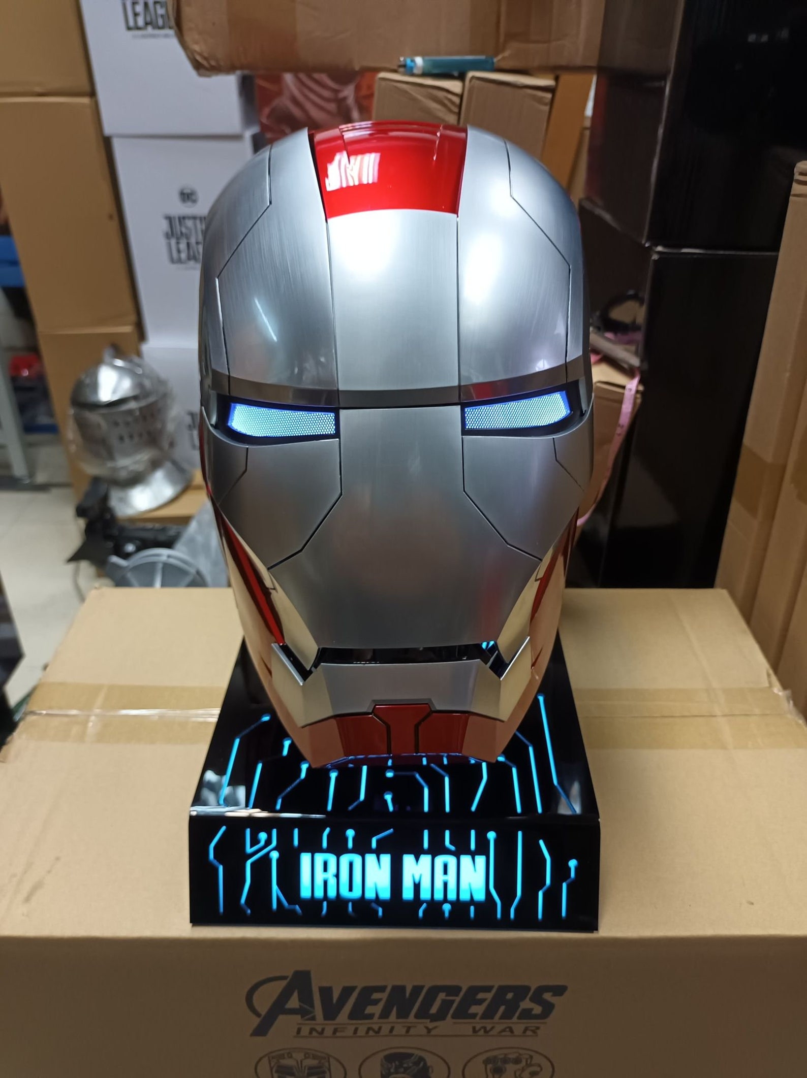 Iron Man Helmet LED Stand Helmet Not Included Mark 5 Mk5 - Etsy Australia