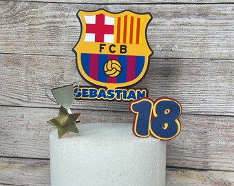 Barcelona Cake Topper - Etsy