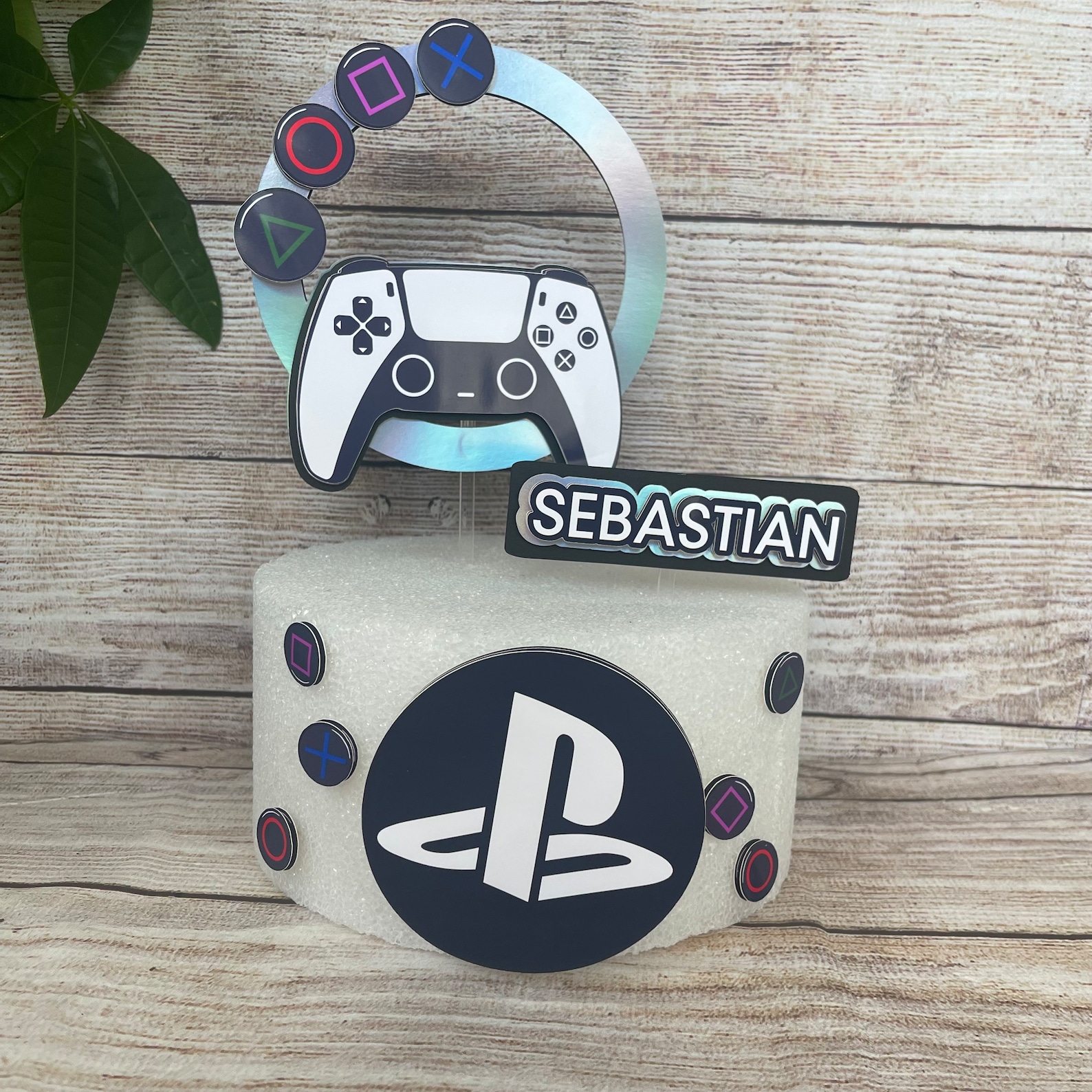 Playstation Cake Topper Gamer Cake Topper Video Game Cake - Etsy