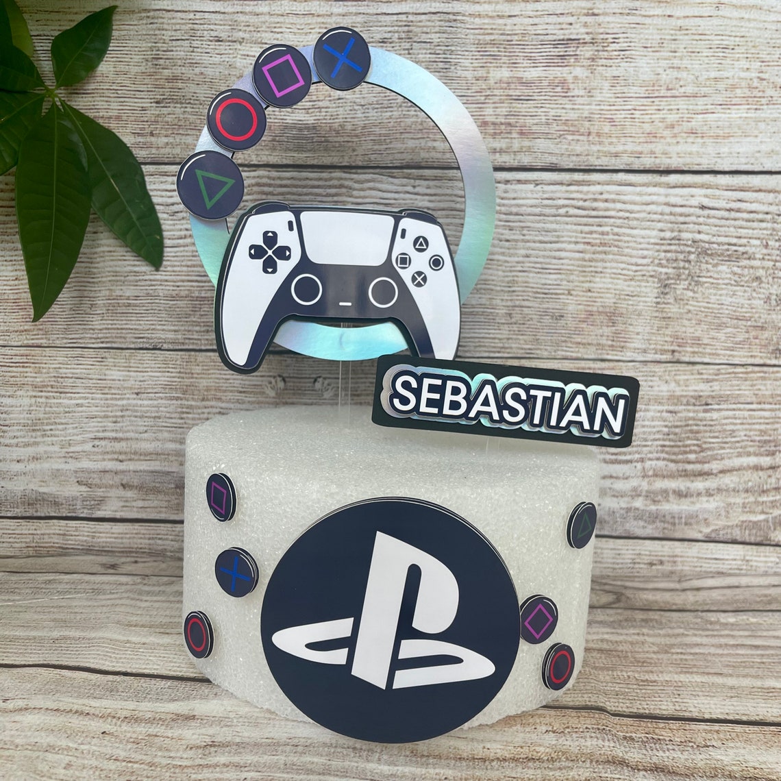 Playstation Cake Topper Gamer Cake Topper Video Game Cake - Etsy