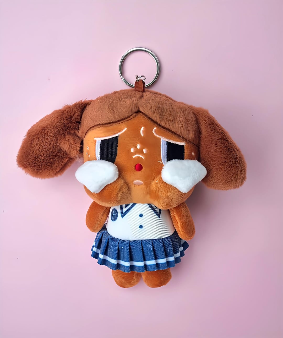Cry Baby Girl Plush Keychain | Crybaby Doll Toy | Cute Crying Girl ...