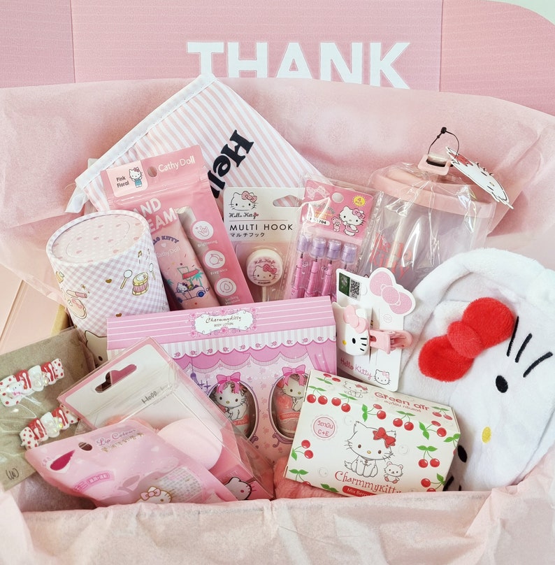 Sanrio Hello Kitty Mystery Box, Kawaii Mystery Stationery Box, Kawaii ...