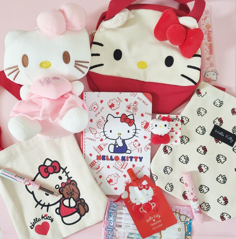 Sanrio Hello Kitty Mystery Box, Kawaii Mystery Stationery Box, Kawaii ...