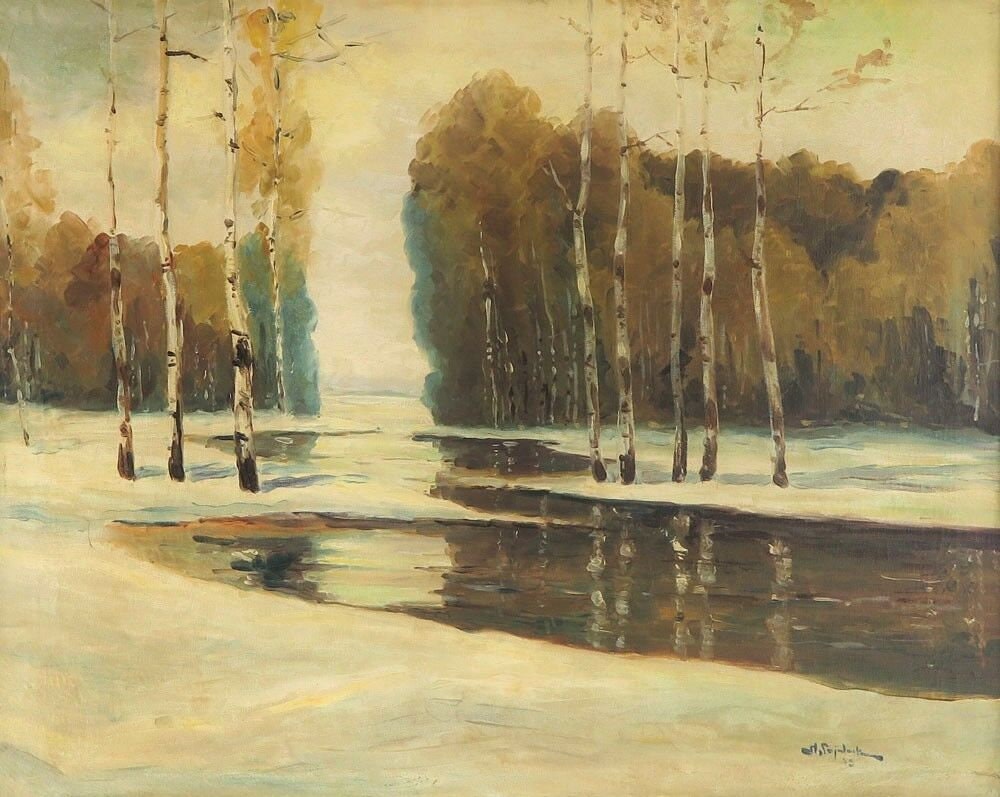 Henryk Sajdak 1905-1995 Polish Vintage 1943 Oil on Canvas - Etsy