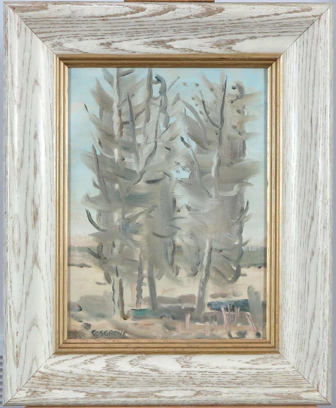 Stanley Cosgrove (1911-2002) RCA Canadian Expressionist Landscape Oil ...