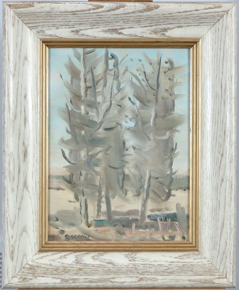 Stanley Cosgrove (1911-2002) RCA Canadian Expressionist Landscape Oil ...