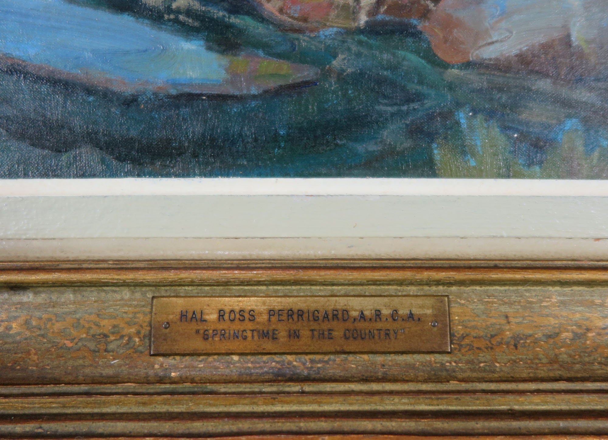 Hal Ross Perrigard 1891-1960 ARCA Canadian Quebec Landscape Oil on ...