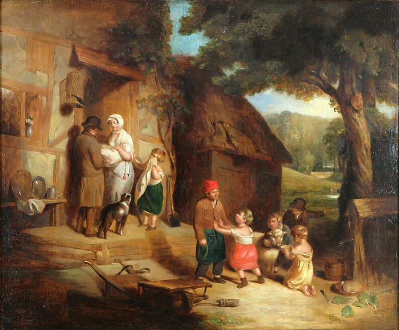 Attributed To: Alexander Carse (1770–1843) Scottish/british Oil/canvas ...