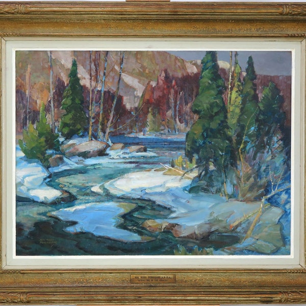 Oil on Beaver Board - Etsy