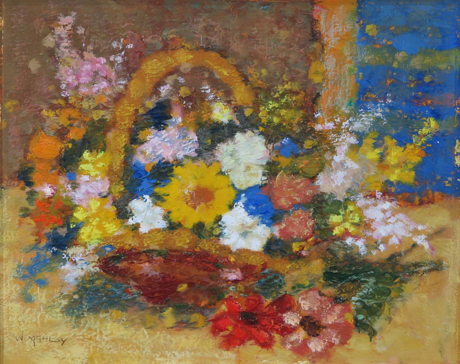 Wadie El Mahdy (1921-2001) Egyptian-canadian Expressionist Oil on ...