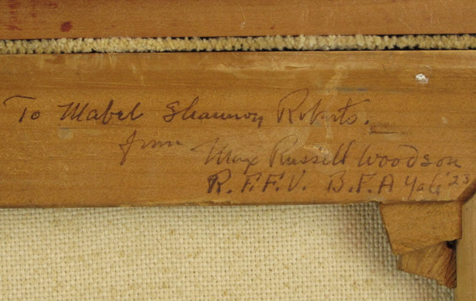 Max Russell Woodson (1895-1953) American Listed Antique Original Oil ...