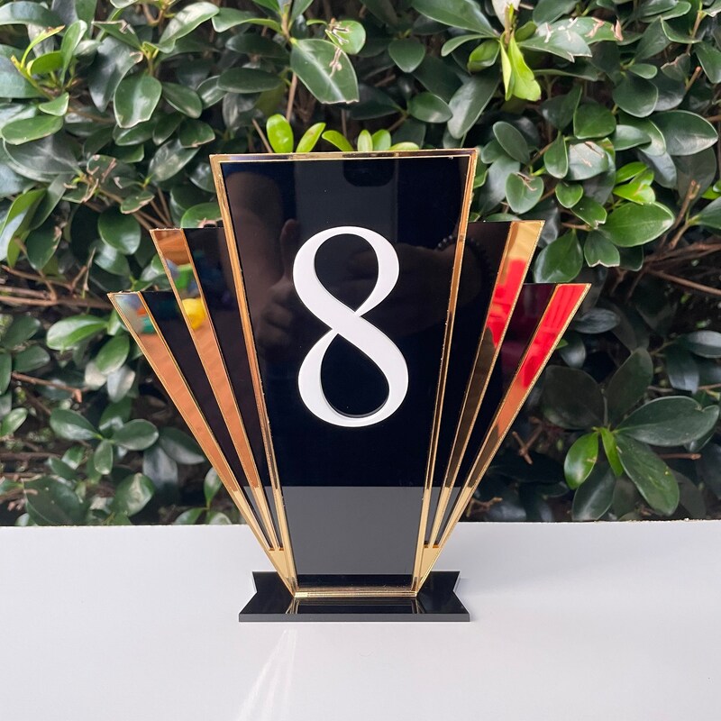 Table Number Display - Etsy