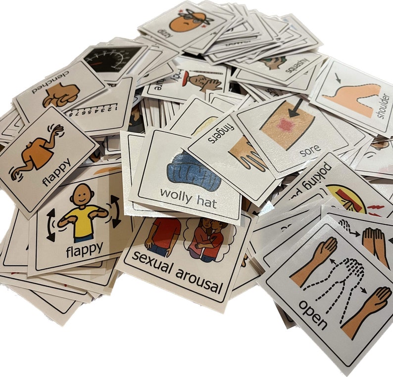 Interoception Symbols Symbols Visual Support Visual Aid - Etsy